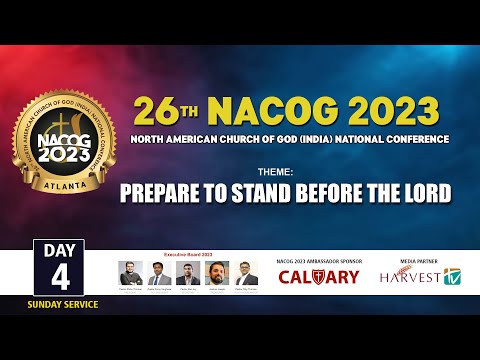 2023 NACOG-Sunday Worship - MGM Ministries